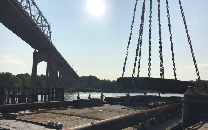 Outerbridge Crossing Pier E Obstruction | MFS Engineering